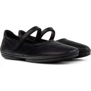 Camper Right Nina Mary Jane Flat - Black