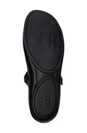 Camper Right Nina Mary Jane Flat - Black