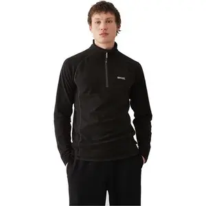 REGATTA Great Outdoors Montes Fleece Top - Black