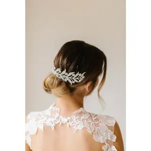 POPPY LANE Rosalind Bridal Headpiece - Silver