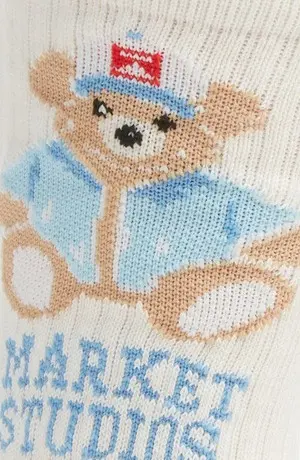MARKET Bear Crew Socks