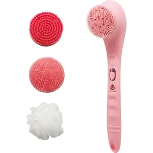PURSONIC Waterproof Silicone Bath Brush - Pink