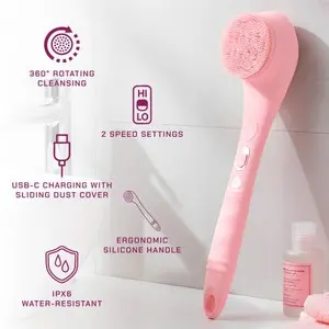 PURSONIC Waterproof Silicone Bath Brush