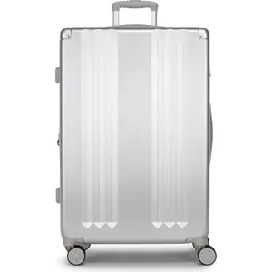 CALPAK Ambeur 28-inch Expandable Rolling Suitcase - Silver