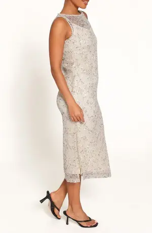 PETAL & PUP Charlie Open Knit Cotton Dress