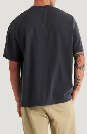 FREE FLY Heavy Cotton Relaxed T-shirt - Anthracite