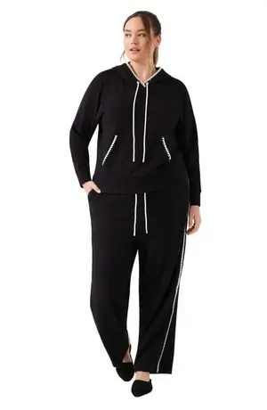 Karen Kane Edge Stitch Hoodie