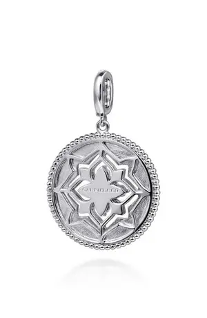 GABRIEL & CO. Bujukan Gemstone & Sterling Silver Medallion Pendant