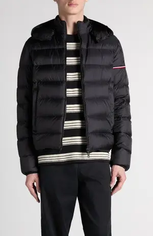 Moncler Ravenlock Hooded Down Puffer Jacket - Black