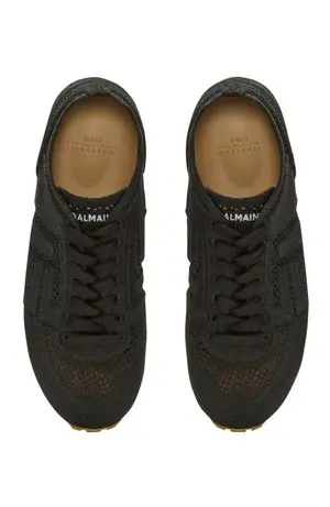 Balmain Racer 45 Macramé Sneakers