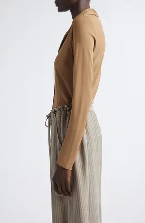 KALLMEYER Frankie Matte Jersey Button-up Shirt