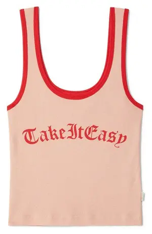 Brixton Take It Easy Ringer Organic Cotton Tank