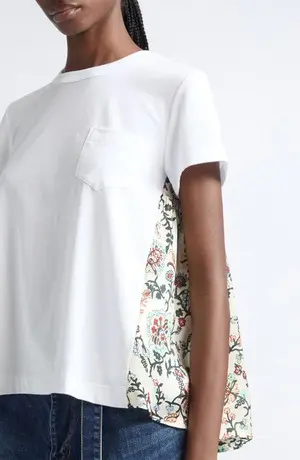 Sacai Mixed Media T-shirt