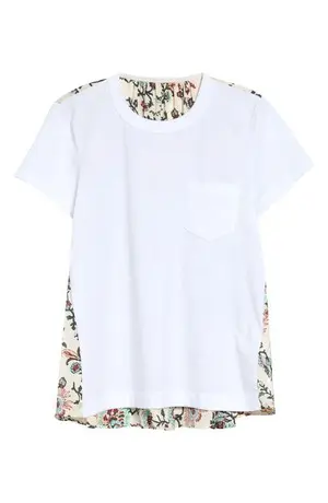 Sacai Mixed Media T-shirt
