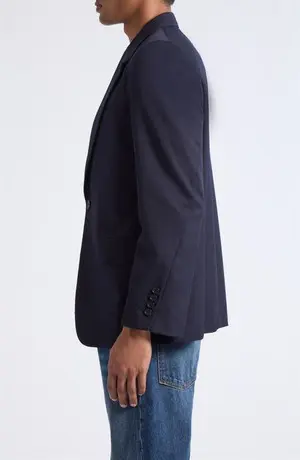 Givenchy Notch Lapel Wool Sport Coat