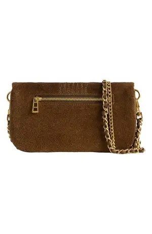 Zadig&Voltaire Rock Nano Western Leather Crossbody Bag - Cognac