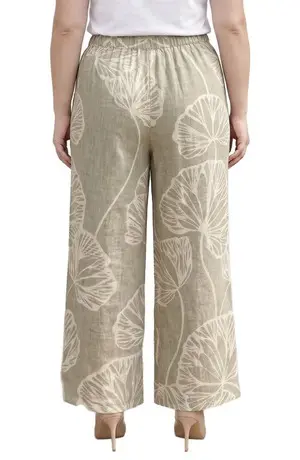 STANDARDS & PRACTICES Leaf Print Pants