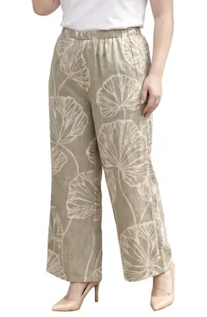 STANDARDS & PRACTICES Leaf Print Pants