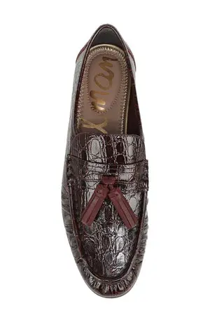 Sam Edelman Lana Tassel Loafer - Merlot
