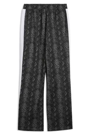 PUMA T7 Snake Print Track Pants