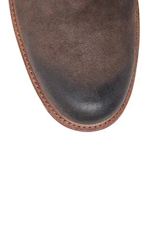ALIGN Ryder Weatherproof Lugged Plain Toe Boot - Dark Brown
