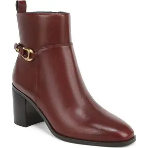 Franco Sarto Valya Leather Bootie - Roux Leather