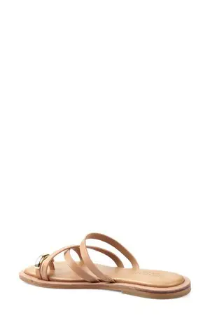 ARTISAN CRAFTED BY ZIGI Berlinn Slide Sandal - Tan Leather