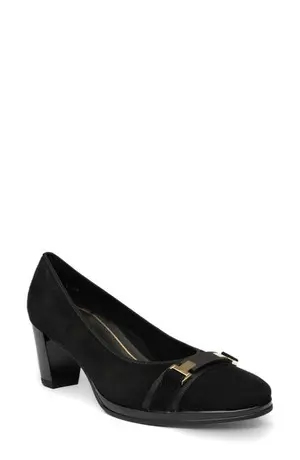 ARA Ophelia Buckle Pump - Black