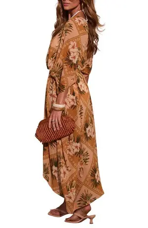VICI Shoreline Haze High-low Maxi Dress