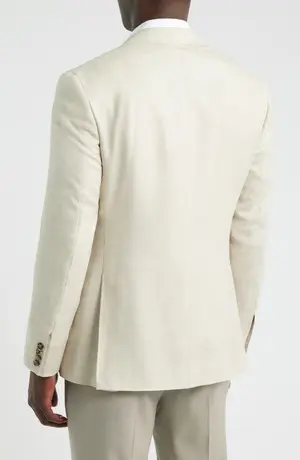 Canali Kei Trim Fit Sport Coat