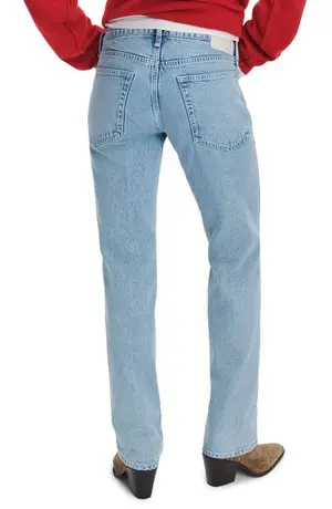 Rag & Bone Harlow Low Rise Straight Leg Jeans