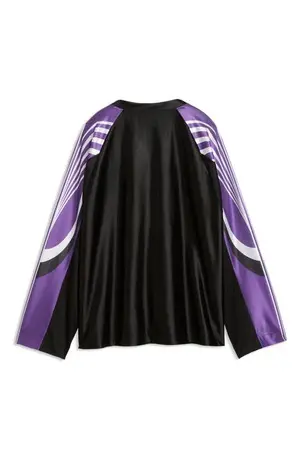 PUMA Street Glam T-shirt With Rhinestone Graphic And Mesh Panels
