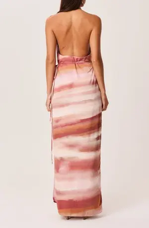 SNDYS. Atlanna Wrap Maxi Dress