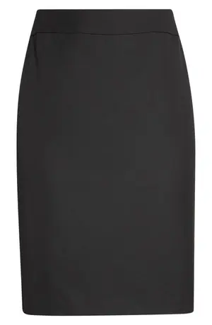 KASPER Pencil Skirt With Stretch - Black