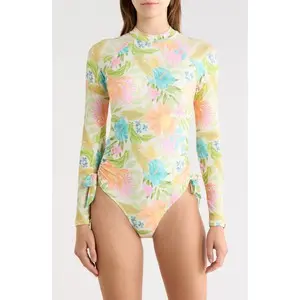 Rip Curl Catalina Island Long Sleeve One-piece Swimsuit - Multico
