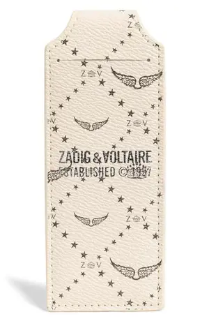 Zadig&Voltaire Graphic Print Luggage Tag - Flash