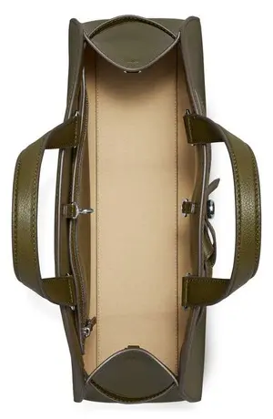 Tory Burch Romy Leather Satchel - Leccio