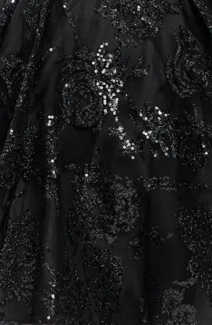 BLONDIE NITES Pinch Glitter Party Minidress