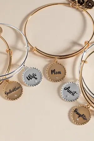 ALEX AND ANI Aunt Charm Bangle
