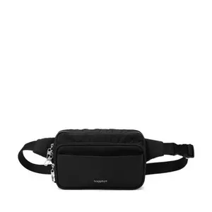 BAGGALLINI BAGGALLINI Securtex Journey Anti-Theft Belt Bag Black