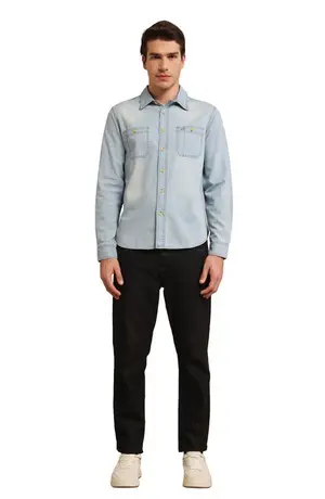 MEMBERS ONLY Denim Shirt - Light Indigo