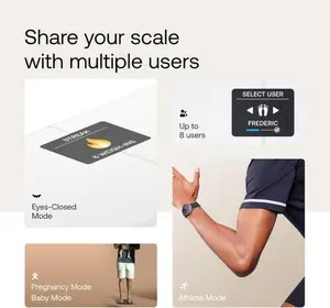 WITHINGS Body Smart Scale: Accurate Weight And Body Composition Tracking With Wi-fi And Bluetooth Connectivity