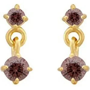 PERACAS Soho Iii Drop Earrings - Mocha