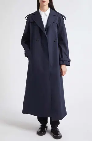 Partow Annie Bonded Cotton Trench Coat
