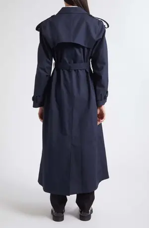 Partow Annie Bonded Cotton Trench Coat
