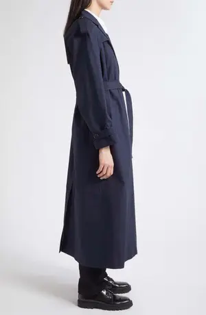 Partow Annie Bonded Cotton Trench Coat