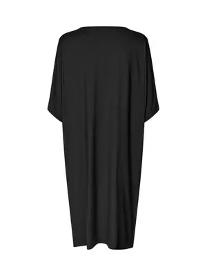 MASAI COPENHAGEN Manattie Round Neck Draped Jersey Dress