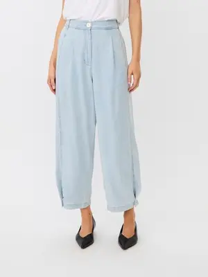 MASAI COPENHAGEN Mapunna Wide Leg Crop Jeans