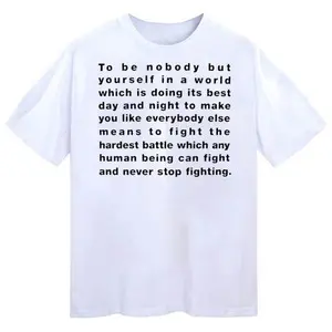 VERYRARE Be Yourself Tee - White