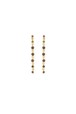 PERACAS Soho Drop Earrings - Mocha